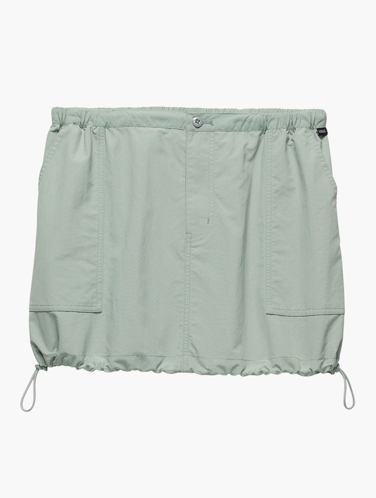 MyRunway | Shop Vans Green Riley Parachute Mini Skirt for Women from ...
