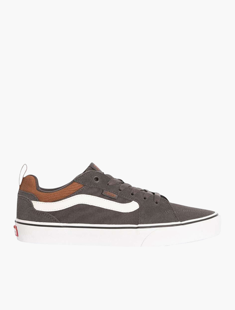 MyRunway | Shop Vans Dark Grey & White Filmore Lace-Up Sneakers for Men ...