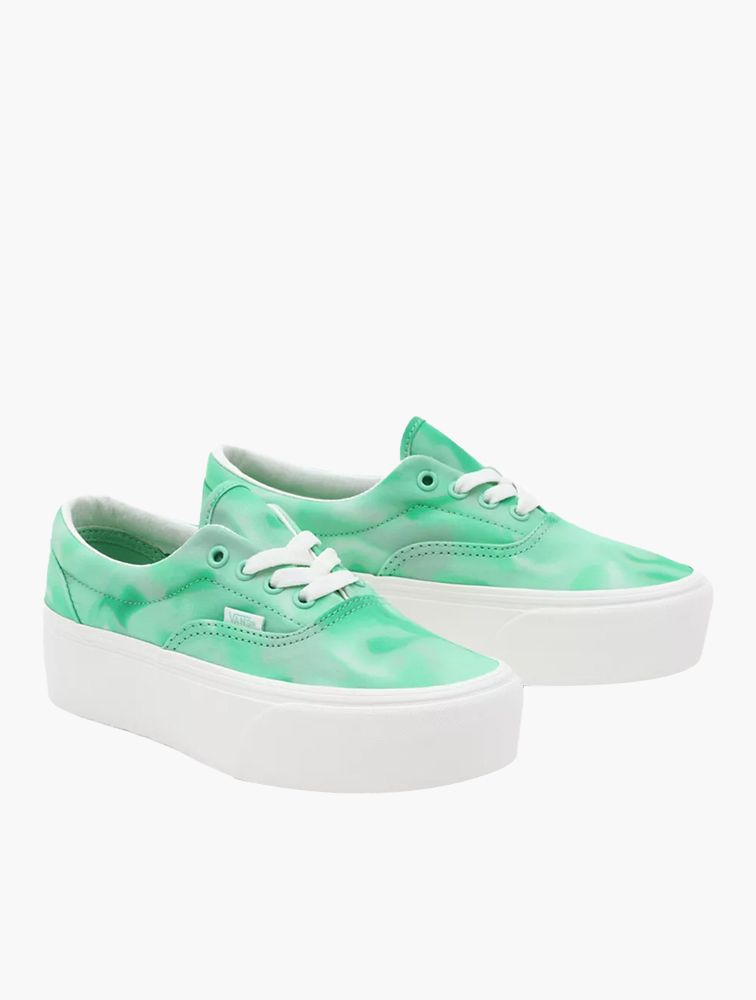 MyRunway | Shop Vans Tonal Green Stackform Sneakers for Women & Men ...