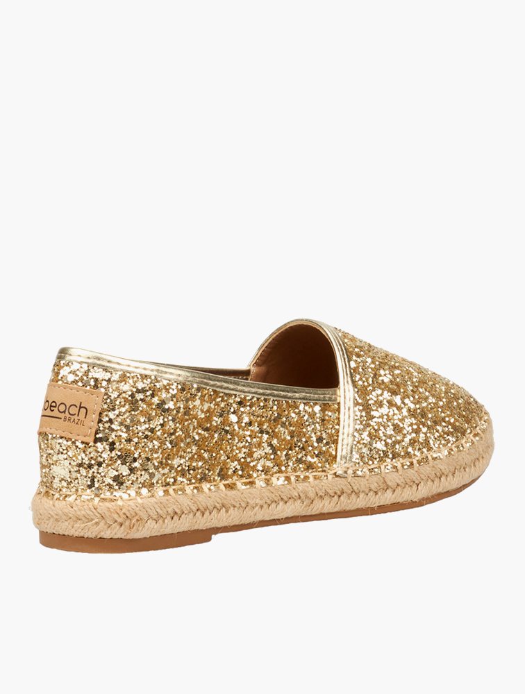 MyRunway | Shop Viabeach Gold Espa 55 Sequence Shoes for Women from ...