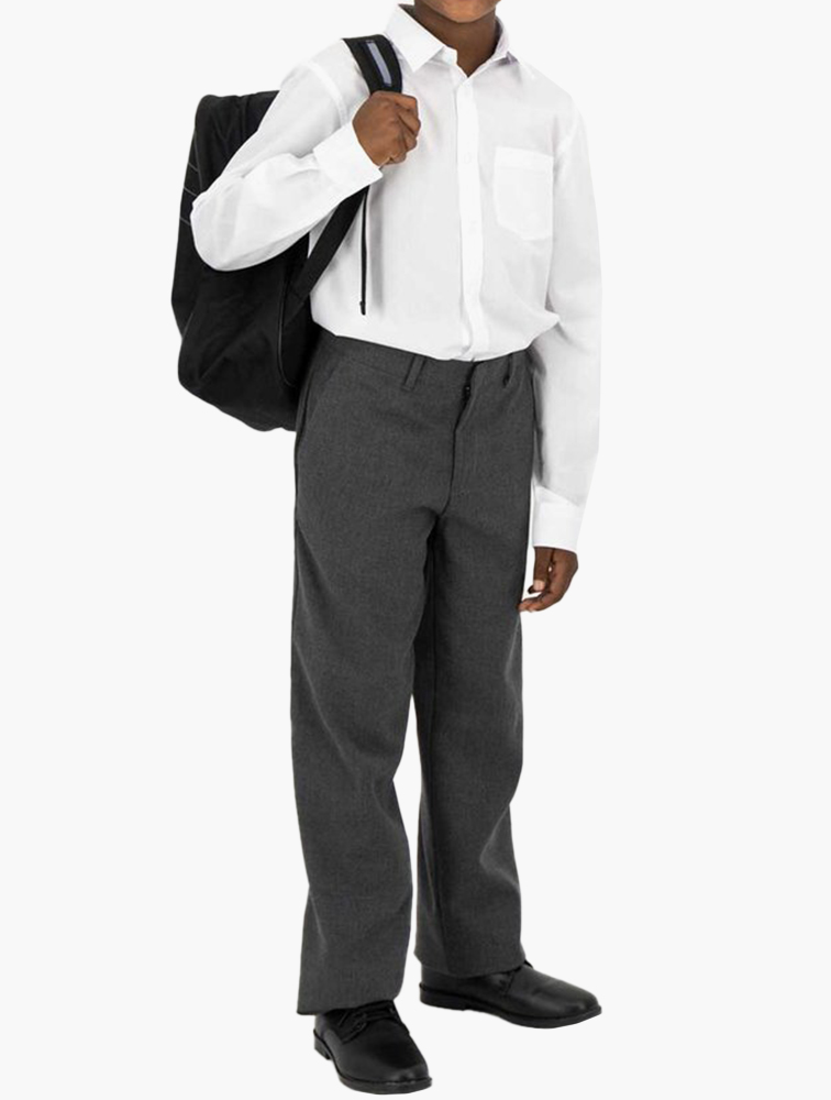 MyRunway | Shop Woolworths Grey Easy Care School Trousers 2 Pack for ...