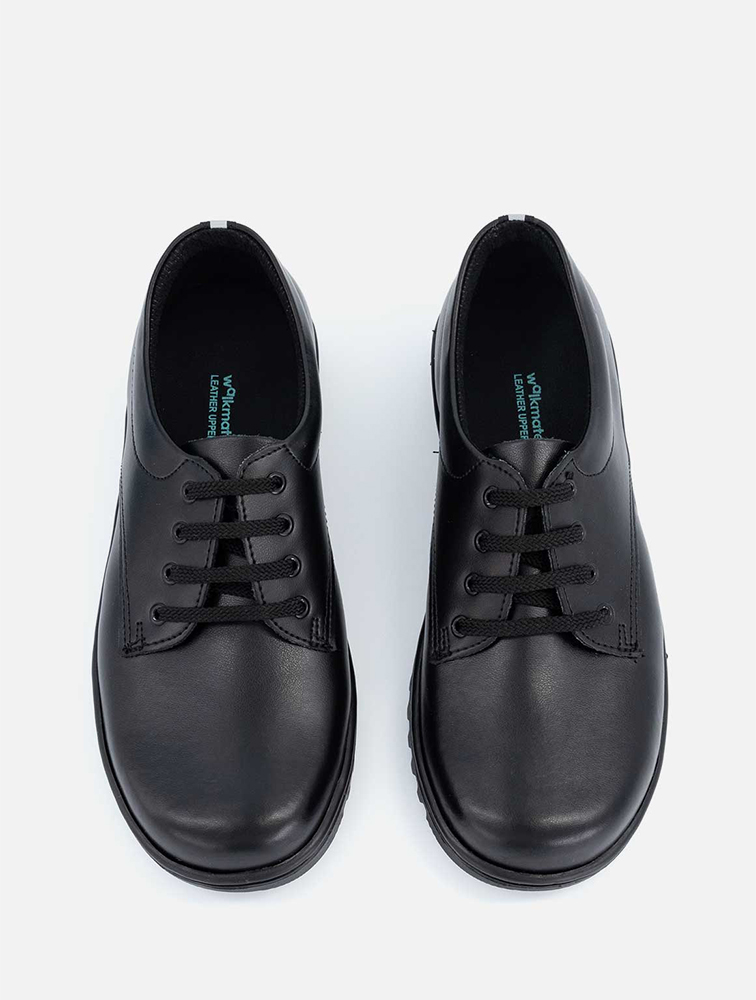 MyRunway | Shop Walkmates Black Lace Up Leather School Shoes for Kids ...