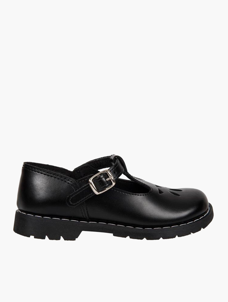 MyRunway | Shop Woolworths Black Leather Kids School Shoes for Kids ...