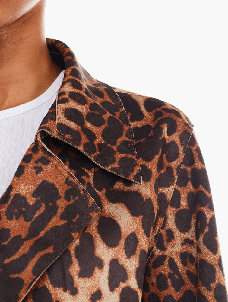 MyRunway | Shop Woolworths Natural Leopard Print Classic Coat for Women ...