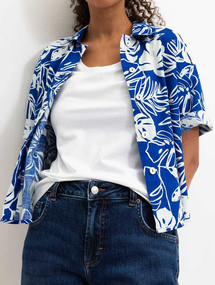 MyRunway | Shop Woolworths White Staynew Voop Neck Stretch Cotton T ...