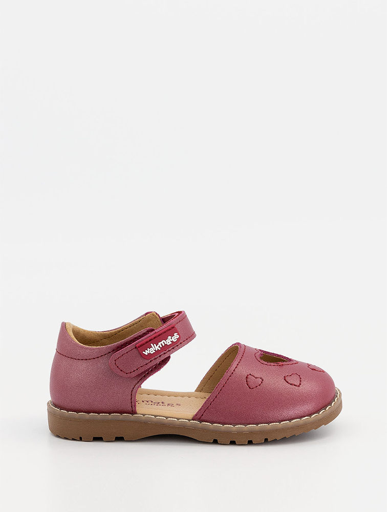 MyRunway | Shop Woolworths Red Shimmer Leather Shoes for Kids from ...