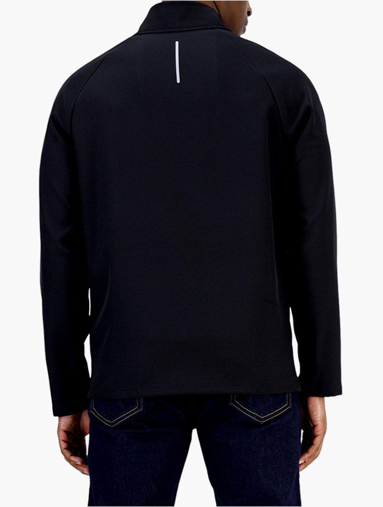 MyRunway | Shop Woolworths Black Zipped Slim Fit Active Jacket for Men ...