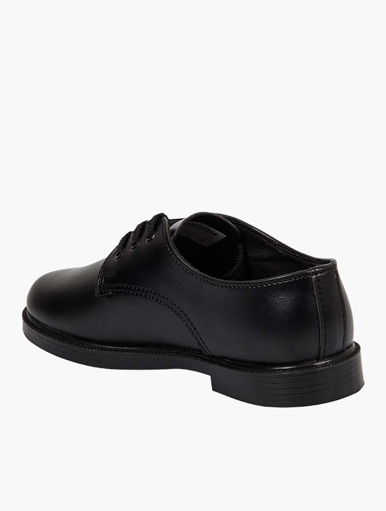 MyRunway | Shop Woolworths Black Lace-up Younger Boy School Shoes for ...