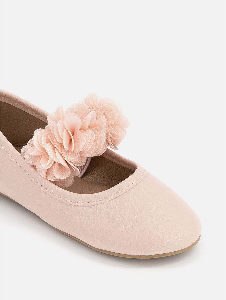 MyRunway | Shop Woolworths Pink Younger Girl Flower Pumps for Kids from ...