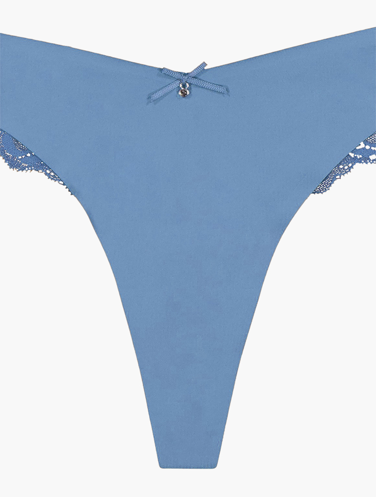 MyRunway | Shop Woolworths Bright Blue Lace Back G-string for Women ...