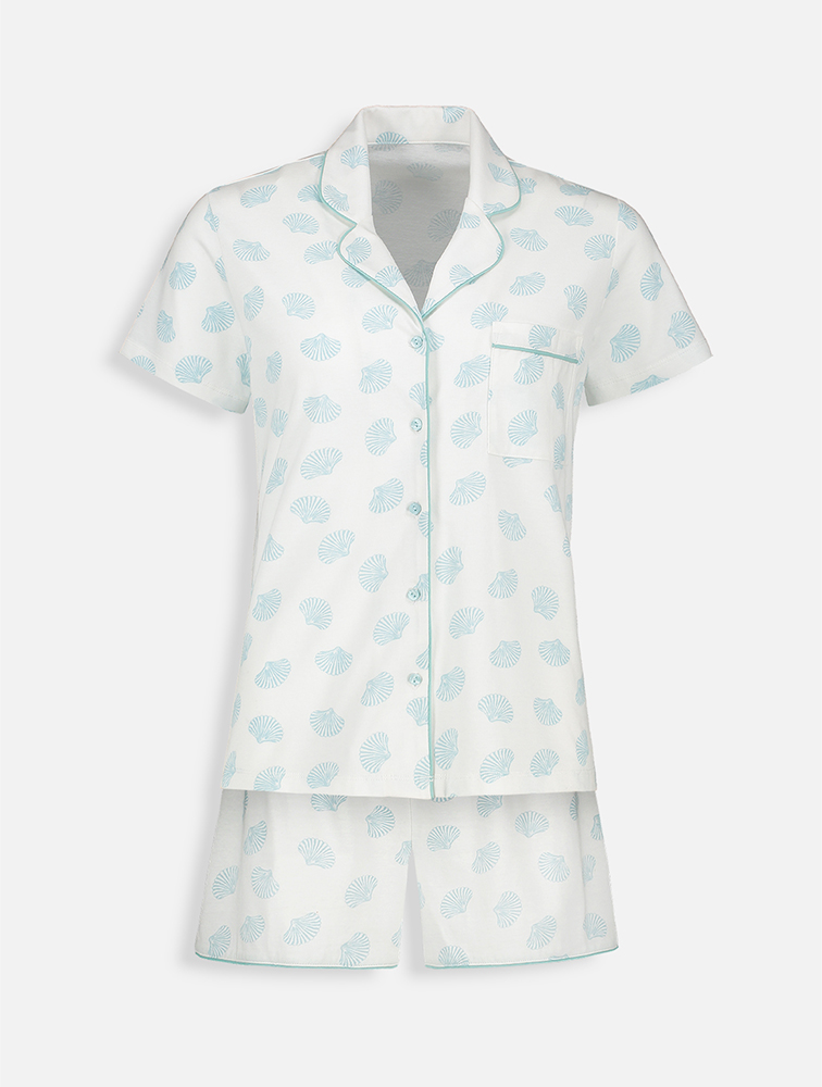 MyRunway | Shop Woolworths White Print Cotton Pyjama Set for Women from ...