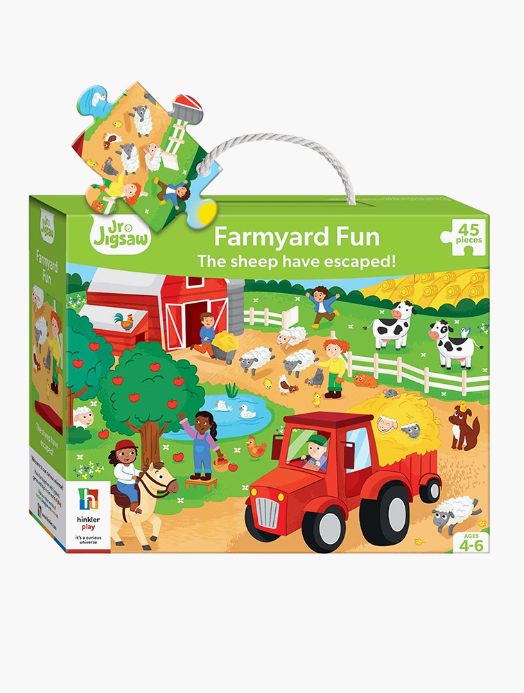MyRunway | Shop Woolworths Multicolor Farmyard Jigsaw for Kids from ...