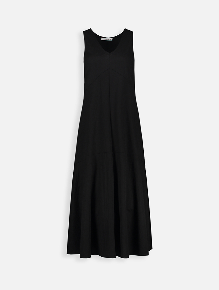 MyRunway | Shop Woolworths Black V-neck A-line Maxi Dress for Women ...