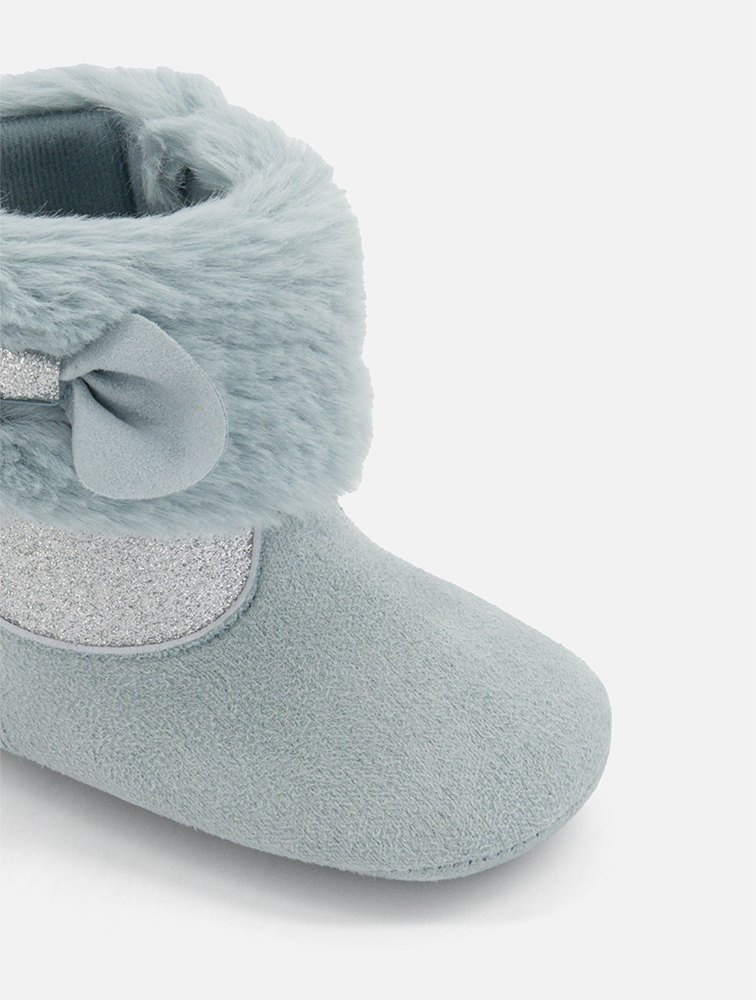 MyRunway | Shop Woolworths Sage Bow Pram Boots for Kids from MyRunway.co.za