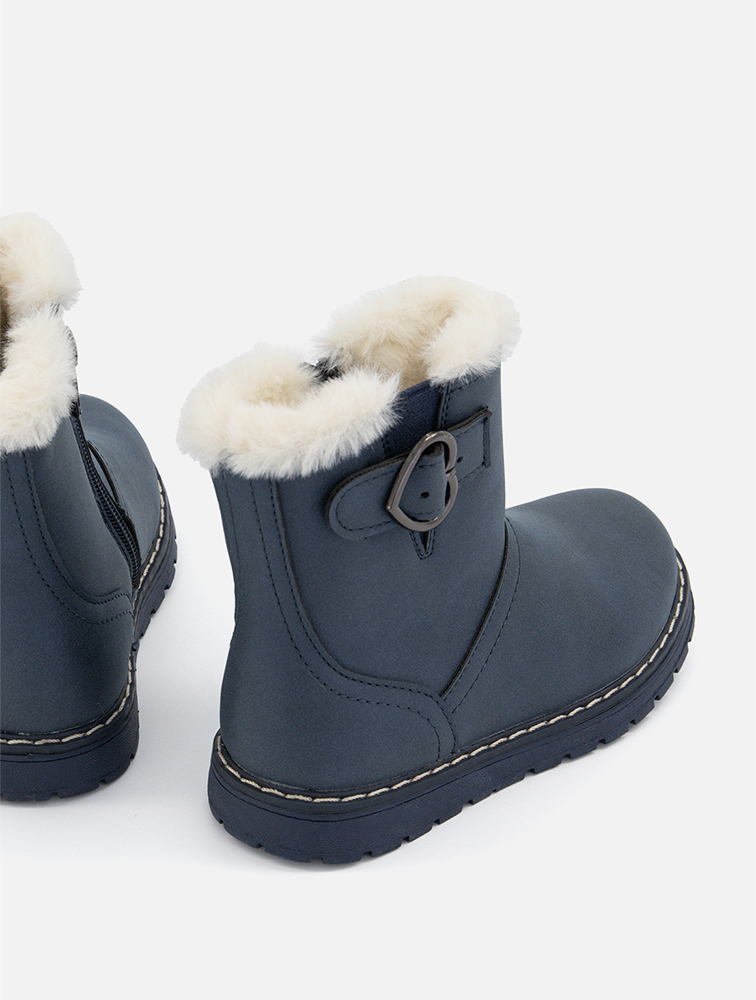 MyRunway | Shop Woolworths Navy Younger Girl Shimmer Boots for Kids ...