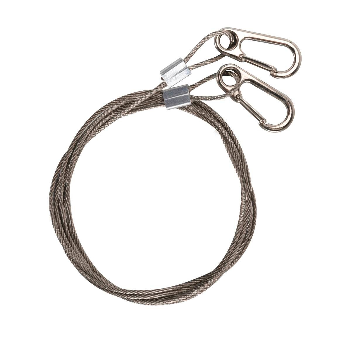 Accessoires, Filin de sécurité pour Panel V, acier, L150 cm - SLV ...