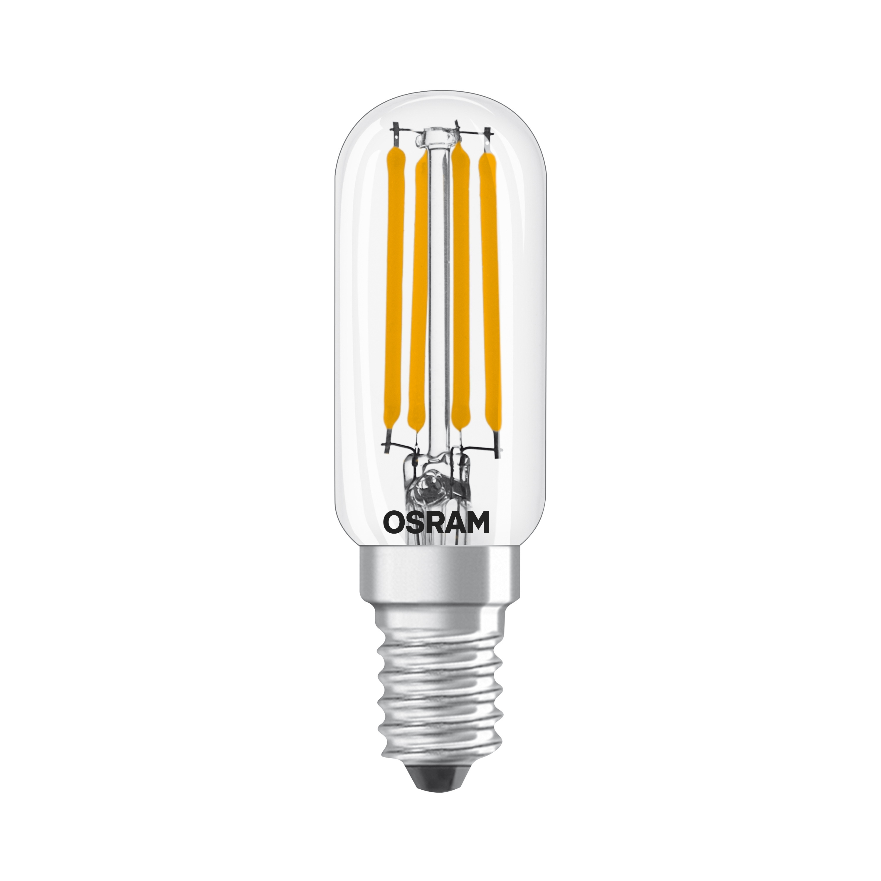 Ampoule LED, E14,Special T26 55 300°, transparent, dim, 2700K, 730 lm, Ø2,5cm, H8cm - Osram ...