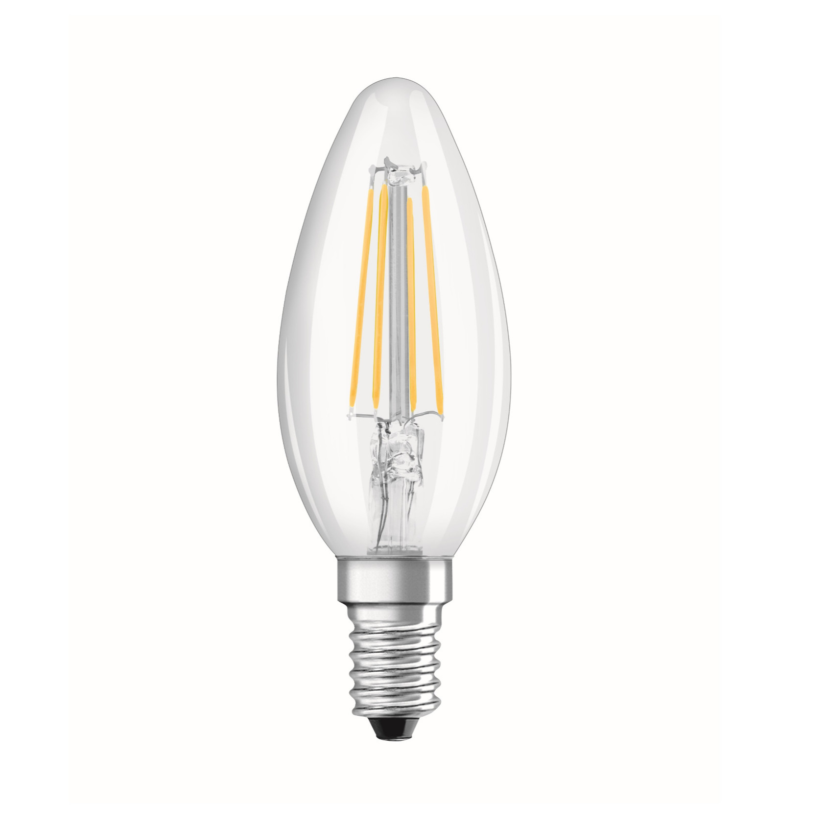 Ampoule LED, E14, Superstar Classic B 60, Transparent, dim, 2700K, 806 lm, Ø3,5cm, H10cm - Osram ...