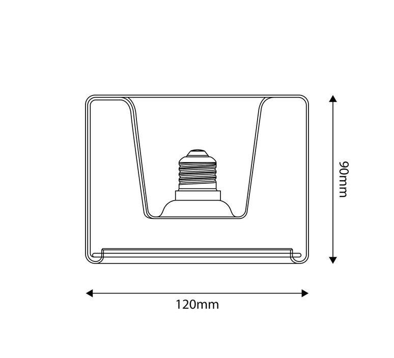 Ampoule LED, E27, Ghost Line Recessed Donut G13, fumé, dim., 6W, 1900K ...