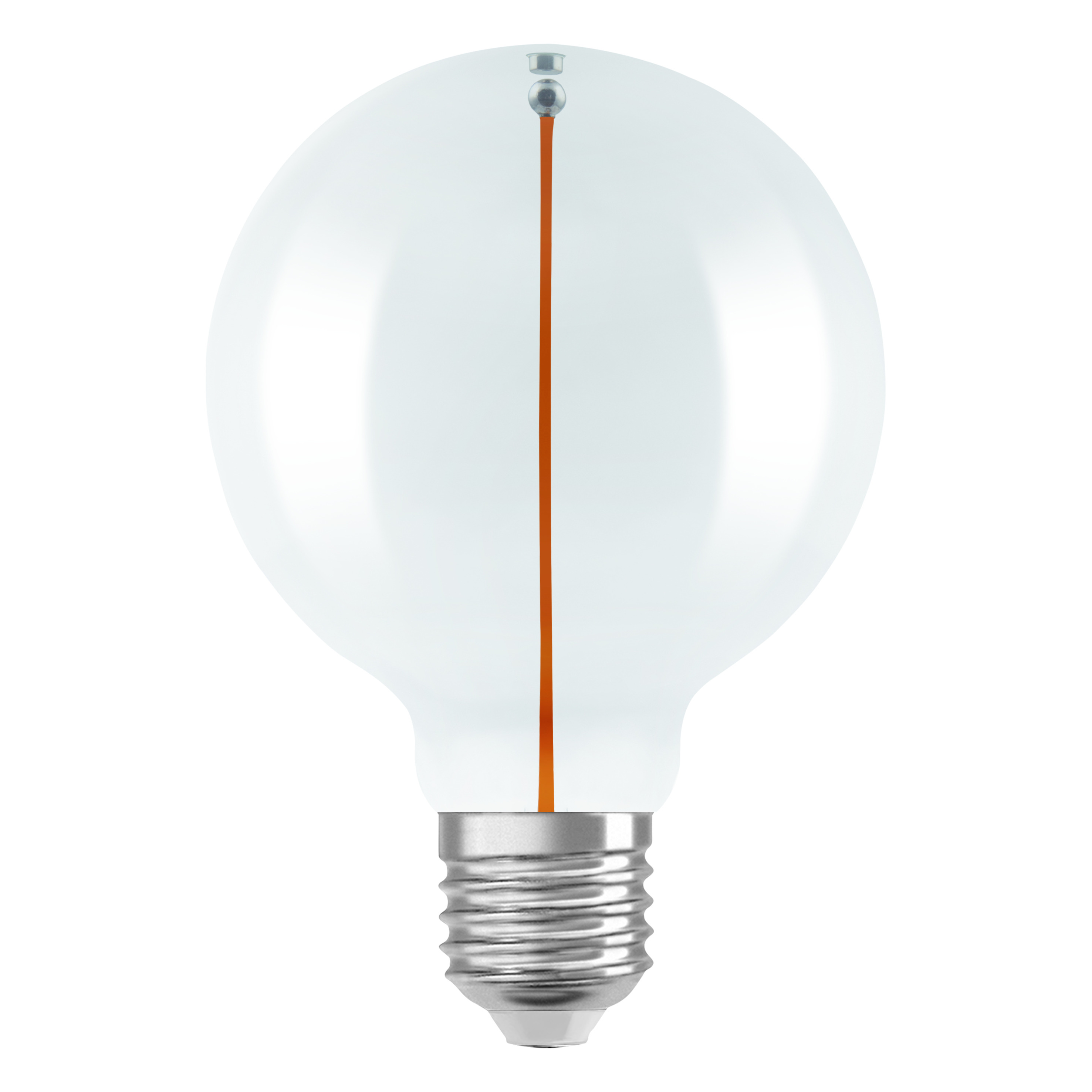 Ampoule LED, E27,Globe 95 filament magnétique, transparent, 2,2W, 2700K ...