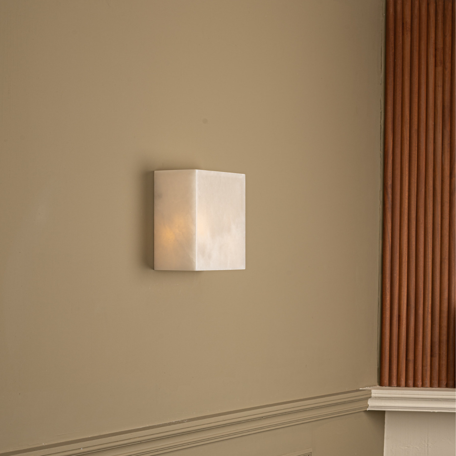 Wall lamp, Frene, Alabaster, L25cm, H25cm - Simone & Marcel - Nedgis ...