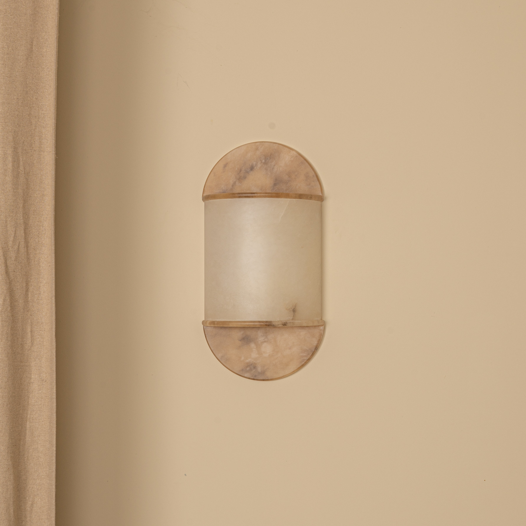 Applique murale, Pilolo, Albâtre Tobacco, L22cm, H42cm - Simone ...