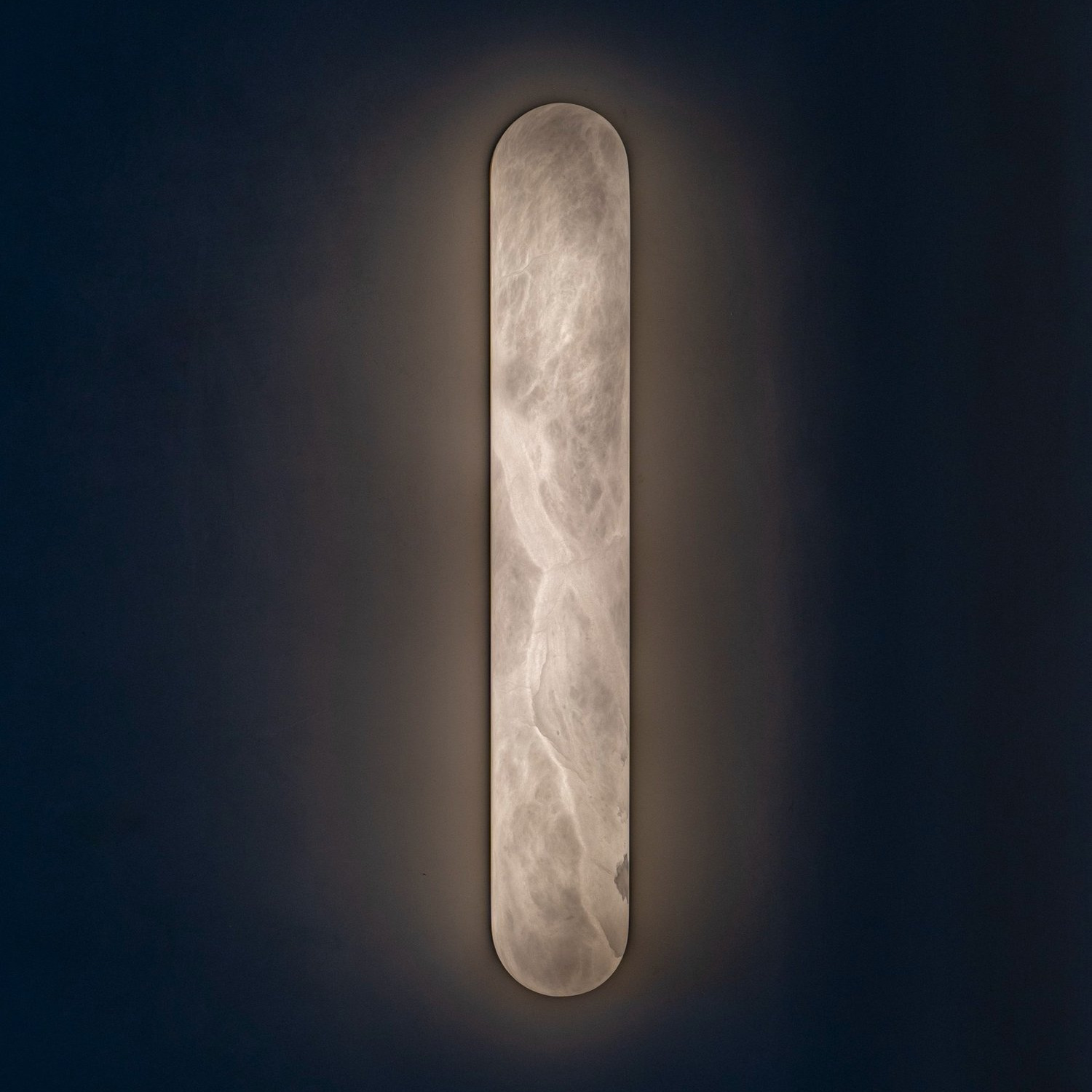 Applique murale, Tub 45 Wide, Albâtre, LED, 2700K, 235lm, L7cm, H45cm ...