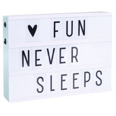 Boîte lumineuse, Lightbox A4, menthe, LED, L30cm, H22cm - A Little ...