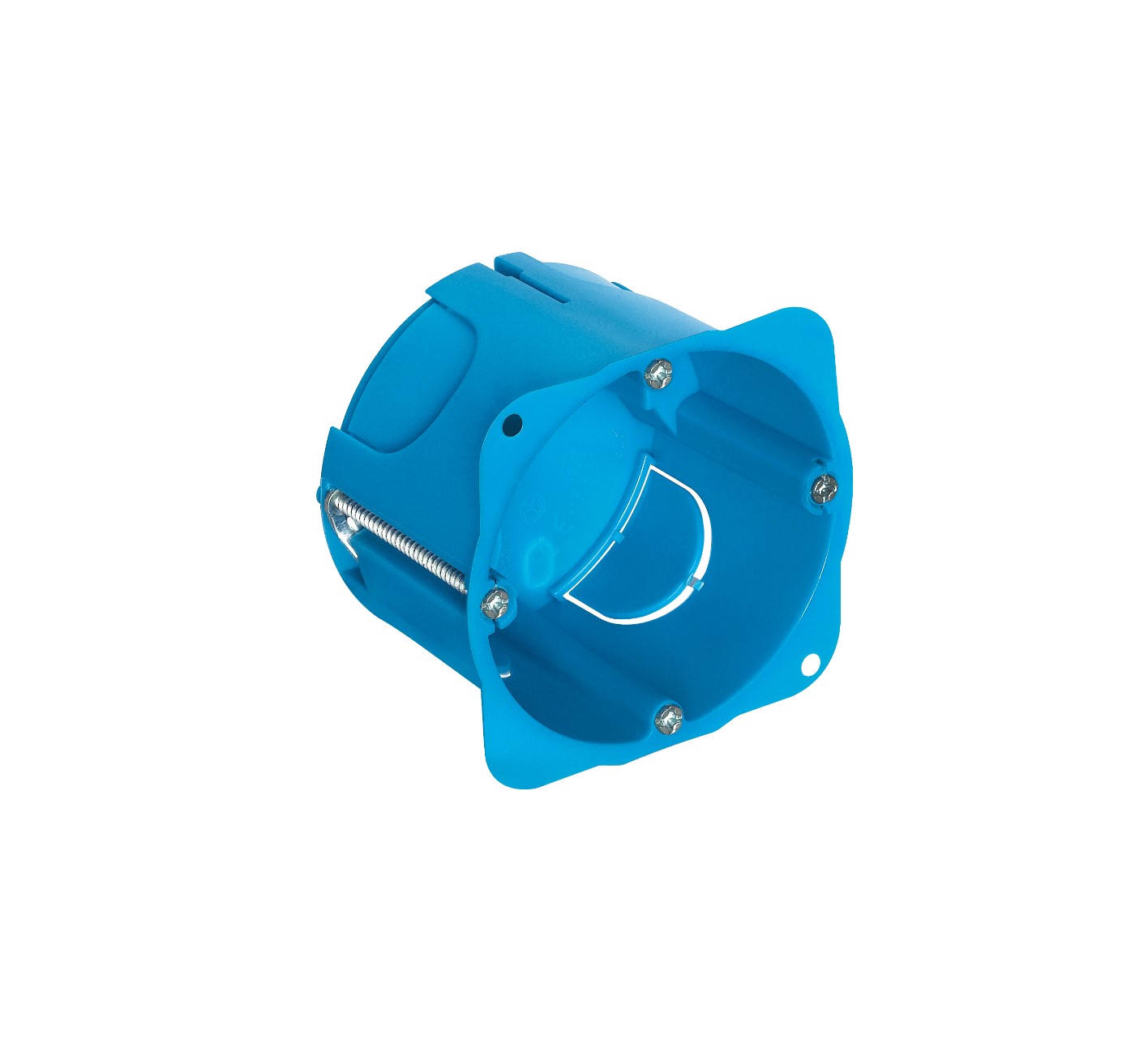 Flush mount box, Standard, Round, Drywall, Azur, L7,1cm, H5cm - Vimar ...