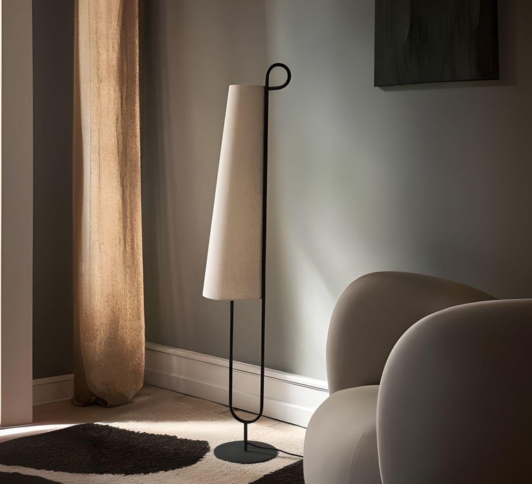 Floor lamp Ancora black O25cm H150cm Ferm Living