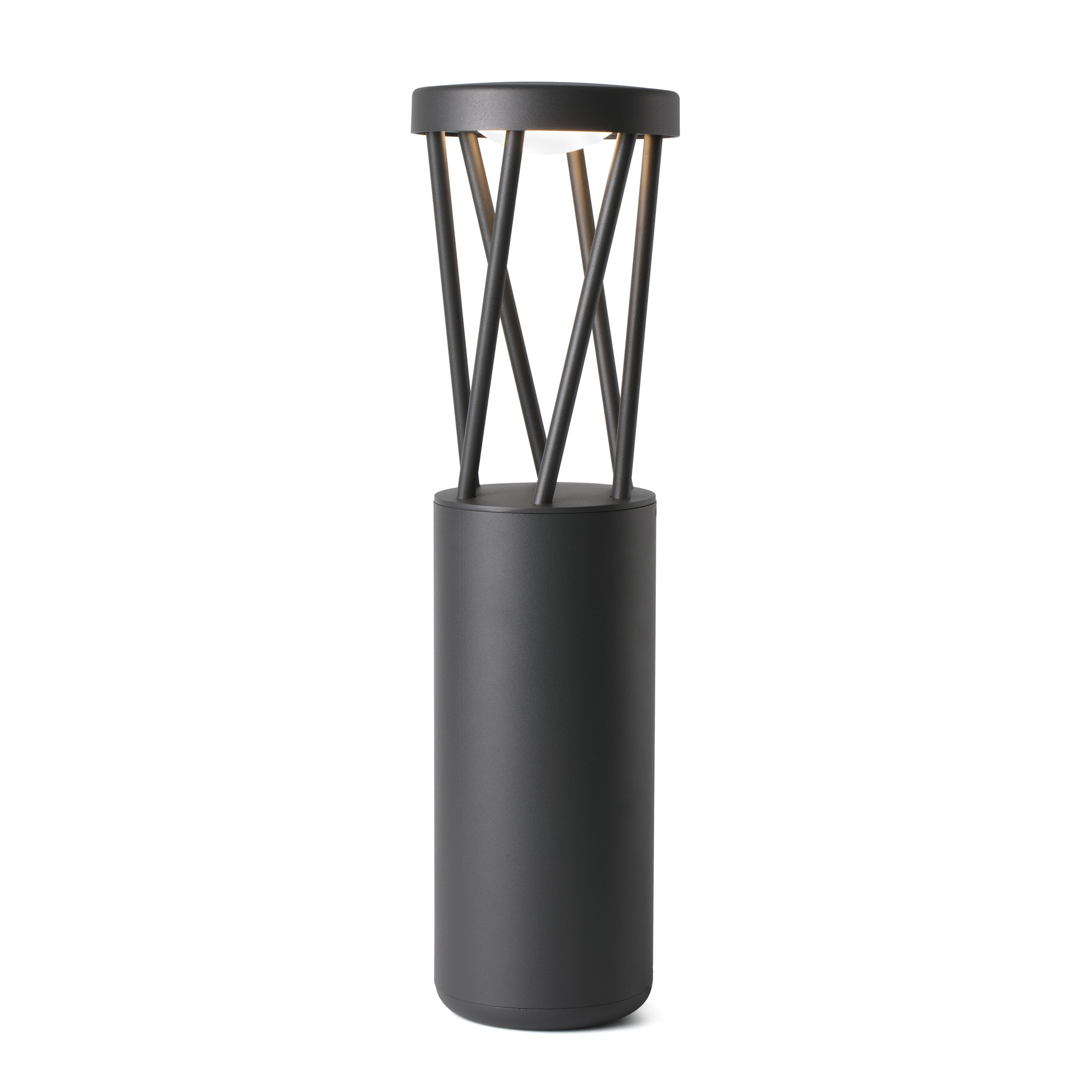 Lampe à poser, d'extérieur, TWIST, gris foncé, IP65, LED, 3000K, 500lm ...