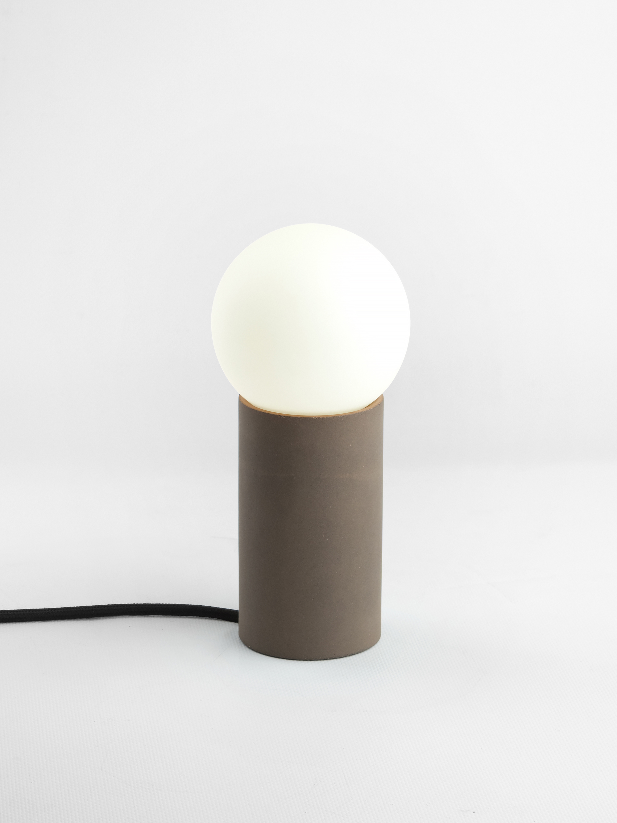 Table lamp, Lena, brown, Ø7cm, H12,5cm - Plato Design - Nedgis Lighting