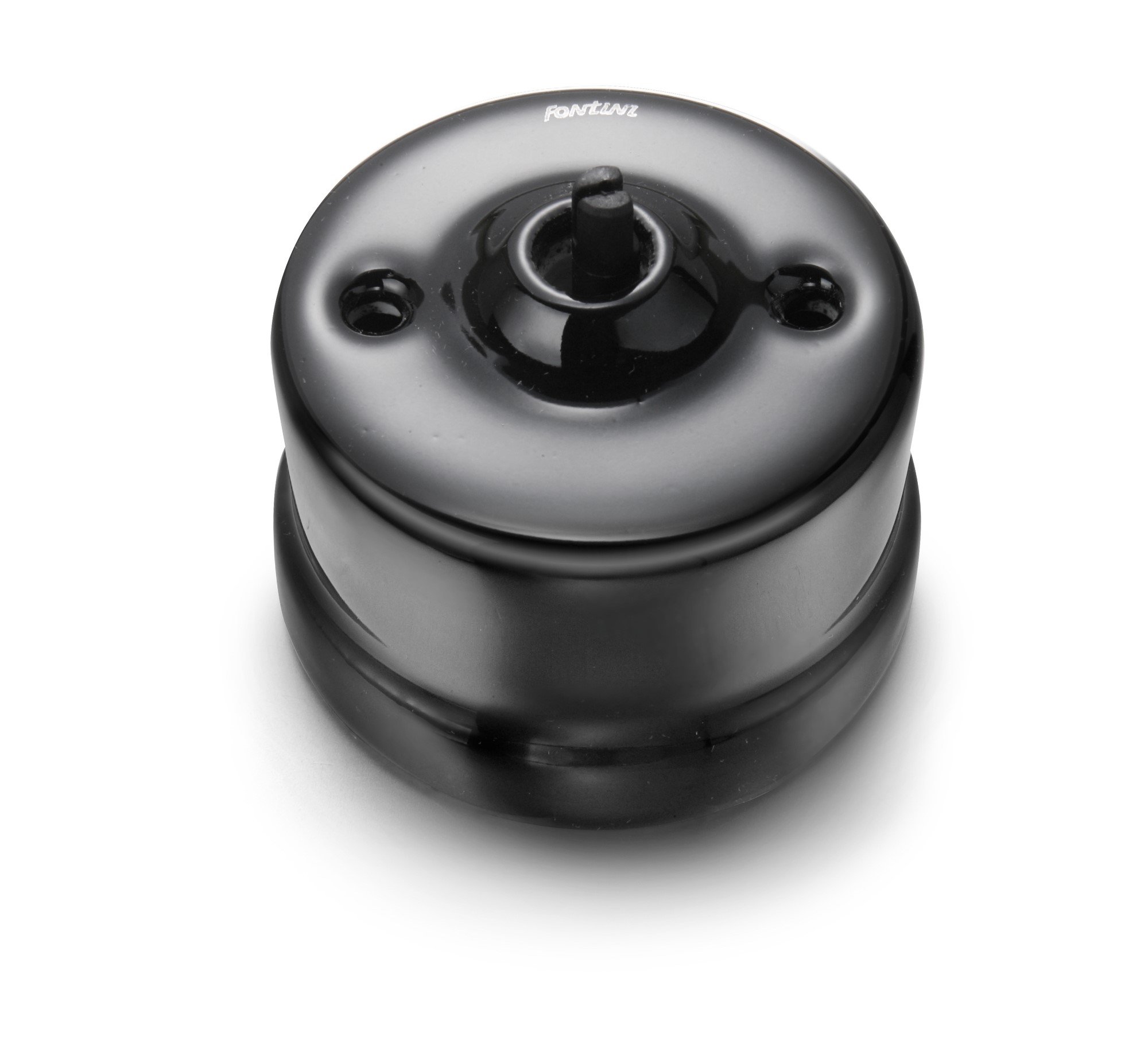 Light switch, Garby, Va-et-vient x1, Without cable gland, Black ...