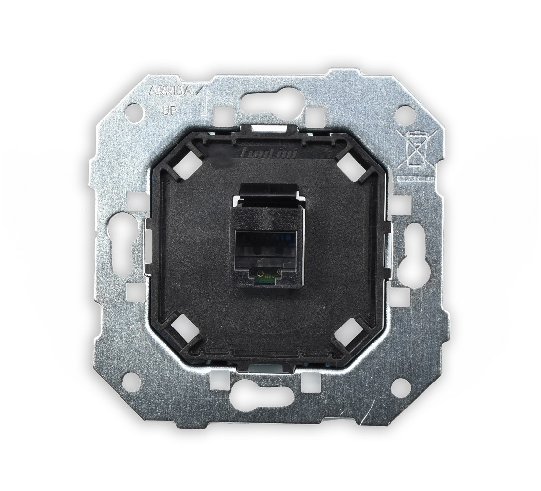 Mechanism, Socket, Bridge, Square, RJ45-socket, L8cm, H8cm - Font ...