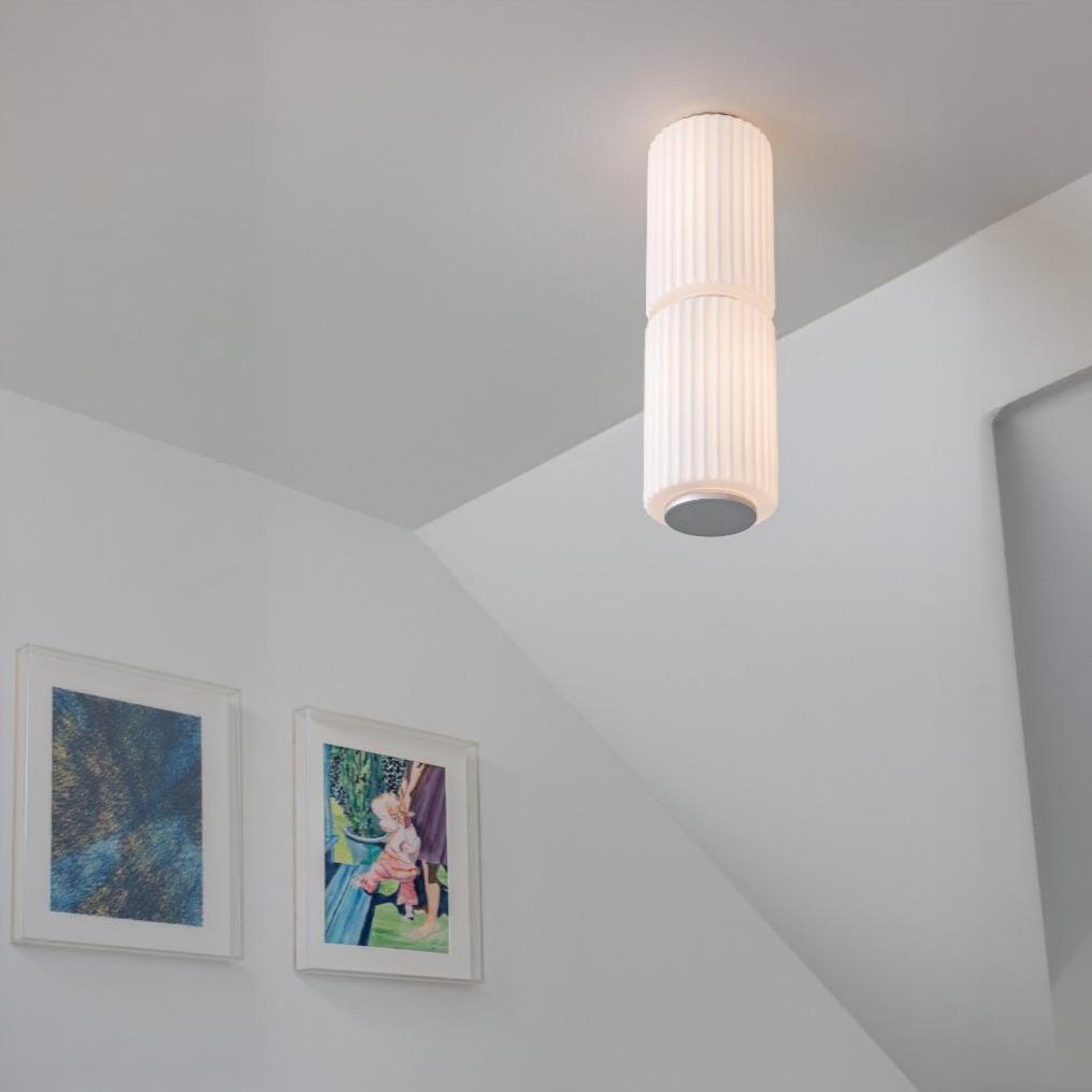 Recessed ceiling light, Column 175, ivory, LED, 2700K, 1422 lm, Ø17,5cm ...