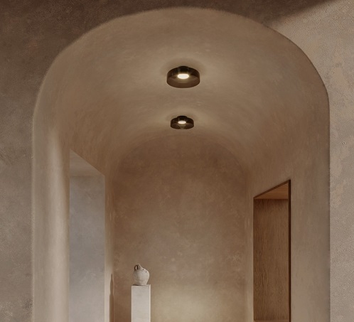 Ceiling light, Levels, 1 Body, smoked, LED, dim, 2700-3000-4000K, 1850 ...