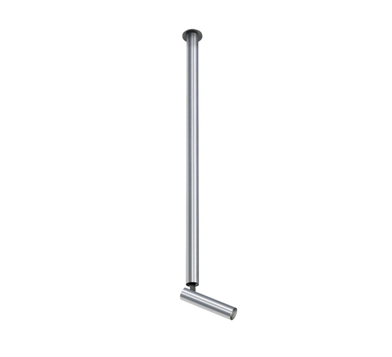 Plafonnier, Match stick 1.0, noir et aluminium, LED, dim, 3000K, 555 lm ...