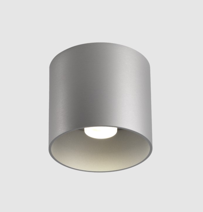 Ceiling light, Ray 1.0, aluminium, LED, dim, 2000-3000K, 465 lm, Ø11 ...