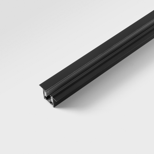 Track, Track 230V Profile Recessed, black, L100cm, H3,25cm - Modular ...