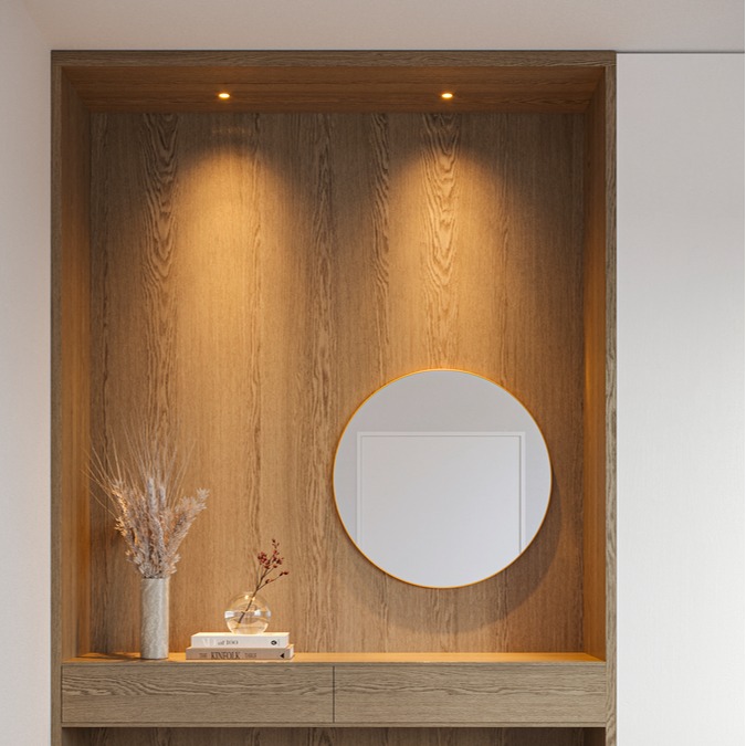 Spot encastrable, Deep Point 1.0, blanc, LED, dim, 2700K, 405 lm, Ø4 ...