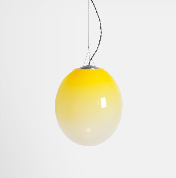 Pendant light, Gradation, yellow, L30cm, H35cm - Atelier Areti - Nedgis ...