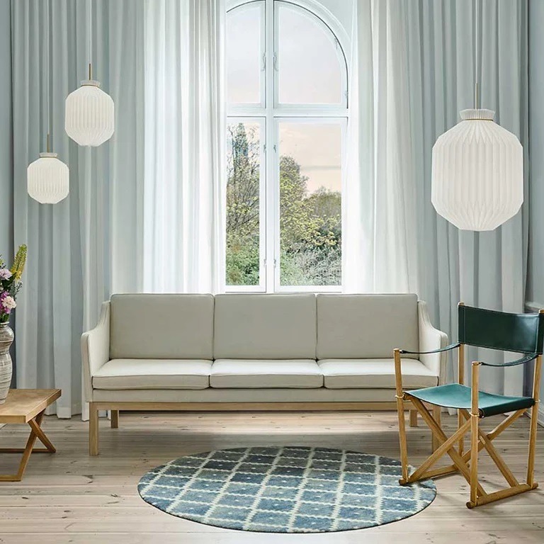 Suspension, Le Klint 105 Anniversary large, blanc, or, Ø30cm, H40cm - Le Klint - Luminaires Nedgis