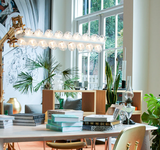 Suspension, Prop Light Double, blanc, LED, L98cm, H18cm - Moooi ...