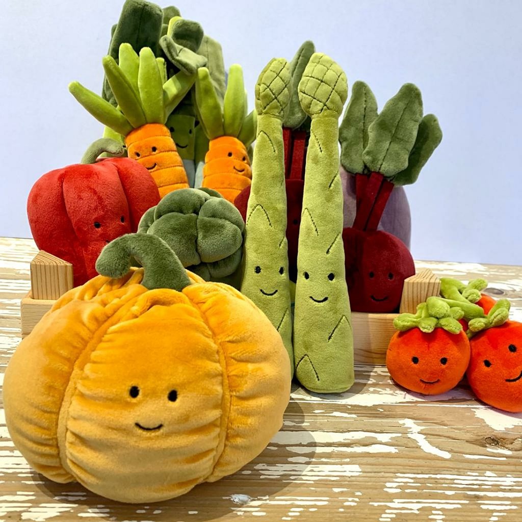 Jellycat Vivacious Vegetable Pumpkin Soft Toy