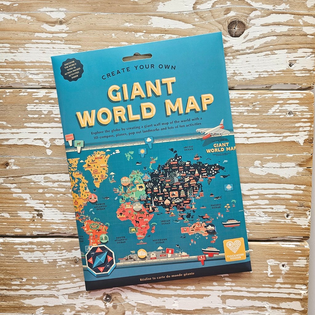 Create Your Own Giant World Map