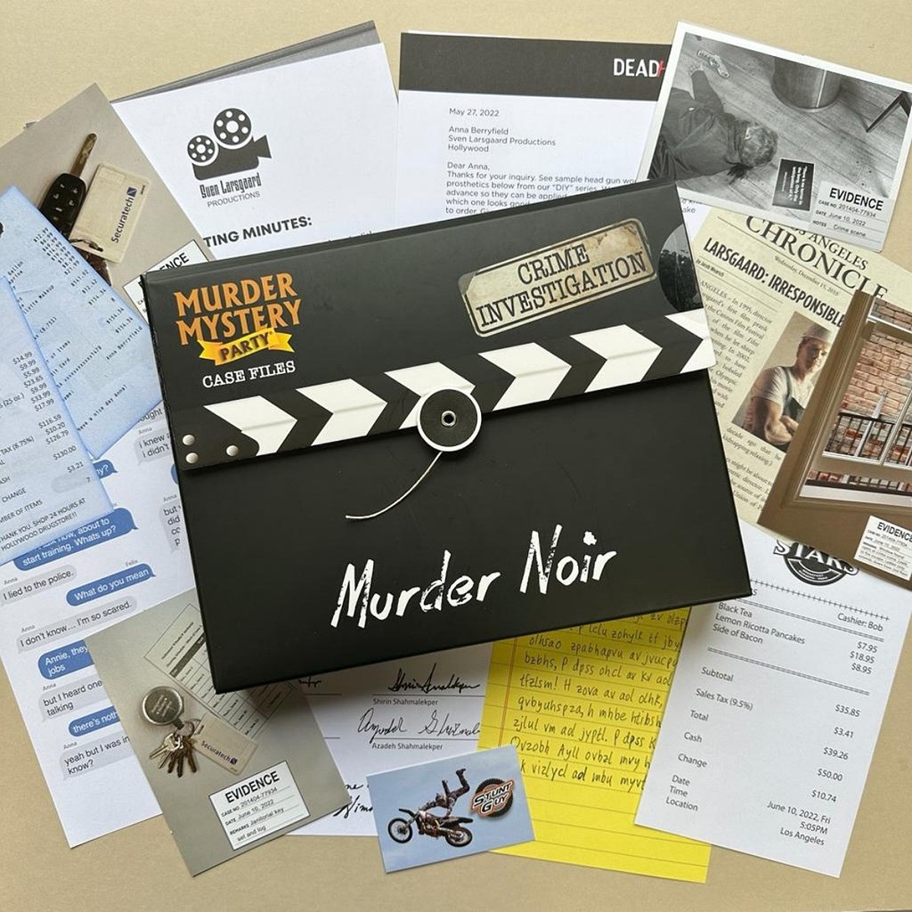 Murder Mystery Case Files - Murder Noir