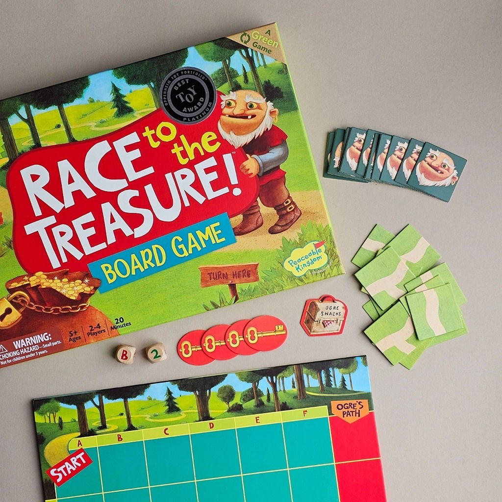 Race To The Treasure Board Game