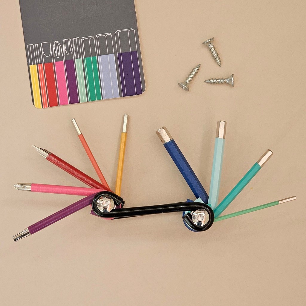 Rainbow 9-piece Multi-Tool Driver Set