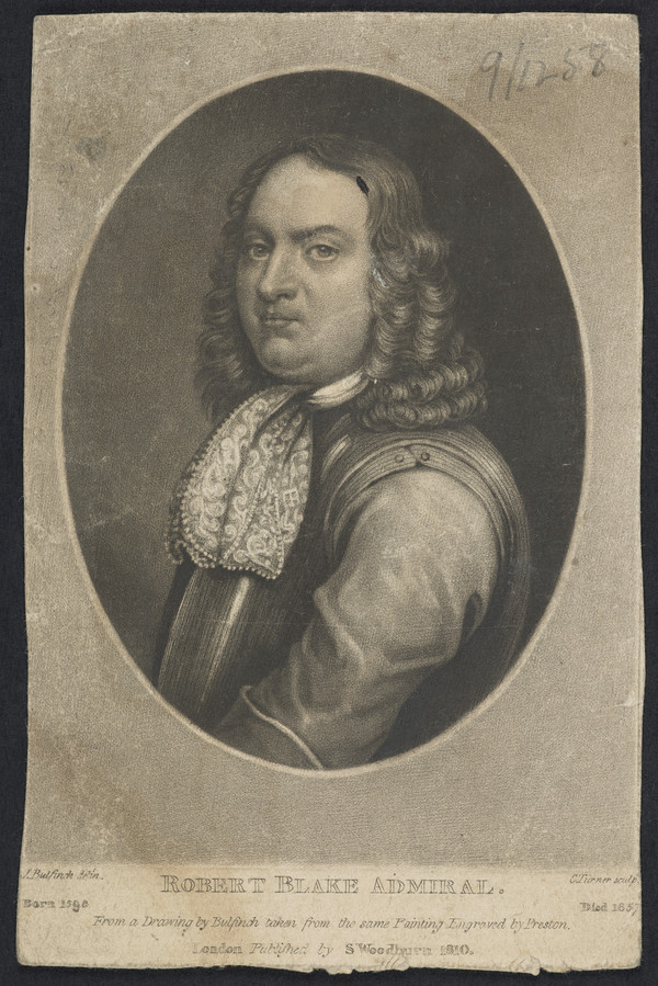 Admiral Robert Blake, 1599 - 1657 by Charles Turner | National ...