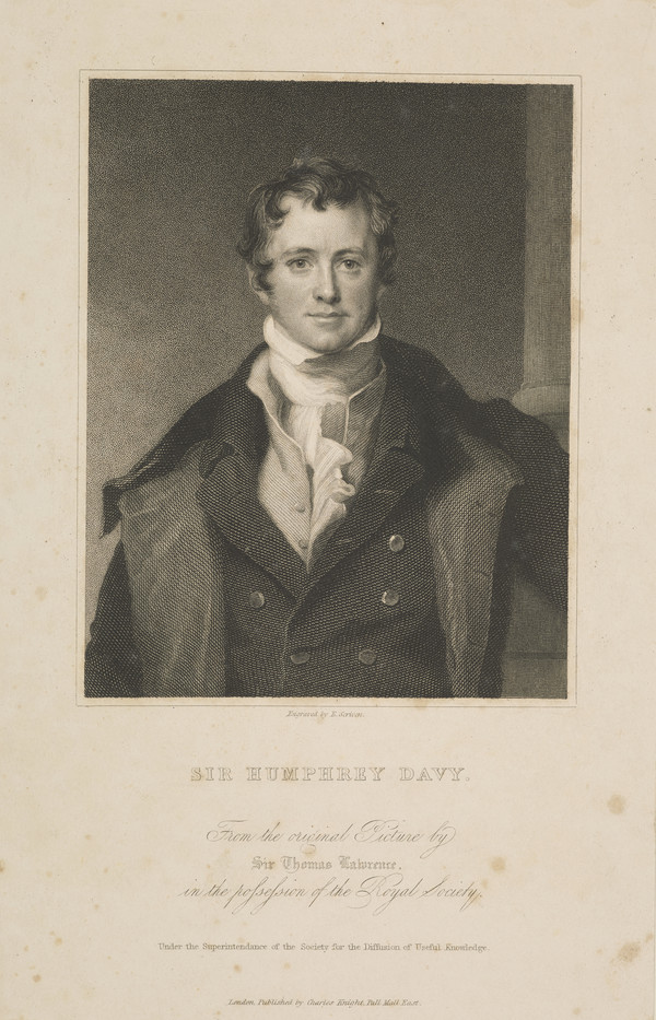 Sir Humphry Davy, 1778 - 1829. Natural philosopher by Edward Scriven ...